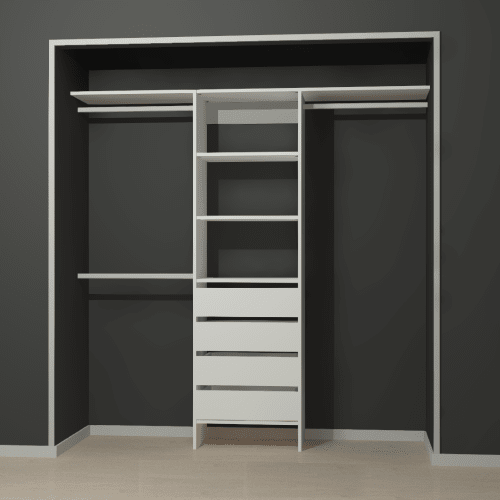 Wardrobe Systems Kitset Affordable Wardrobes under $1000