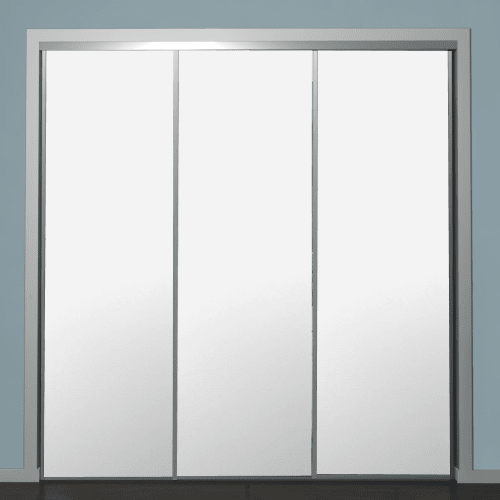 Custom-made Triple Sliding Wardrobe Doors - Mirror Doors