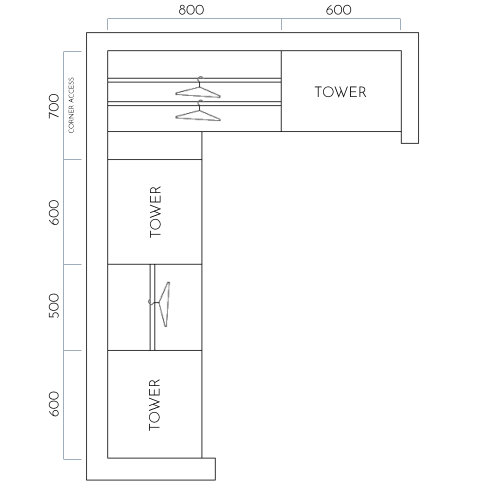 Walk-In Wardrobes - Wardrobes Online