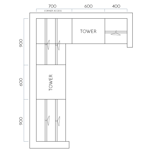 Walk-In Wardrobes - Wardrobes Online