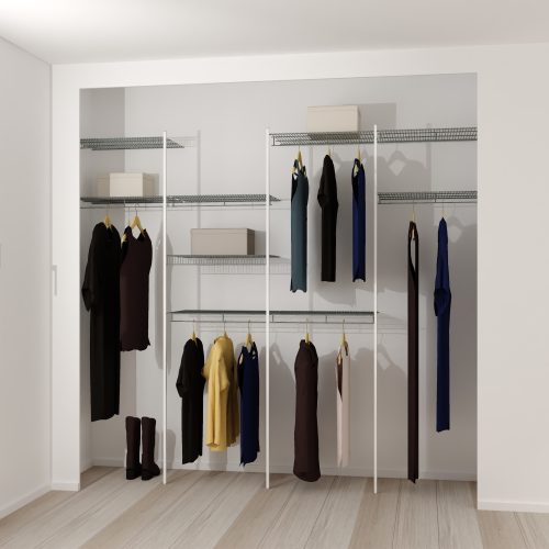 Wire Wardrobe Shelves - Ventilated - Affordable Kitset DIY