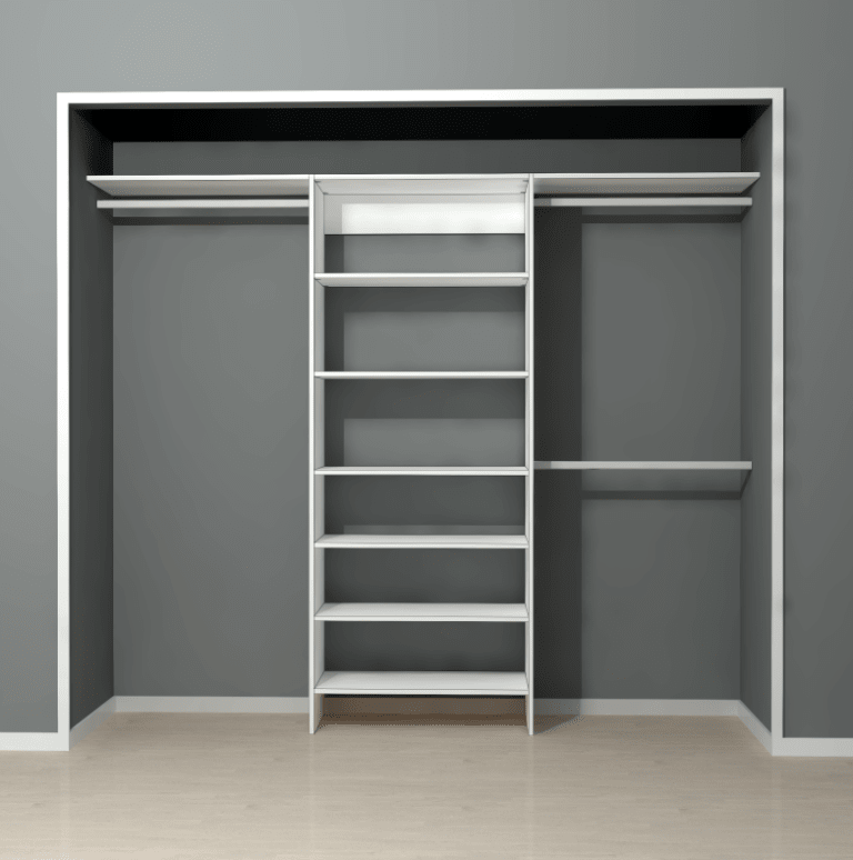 Wardrobe Shelving Organiser - 6 Shelves - Affordable Kitset AS800