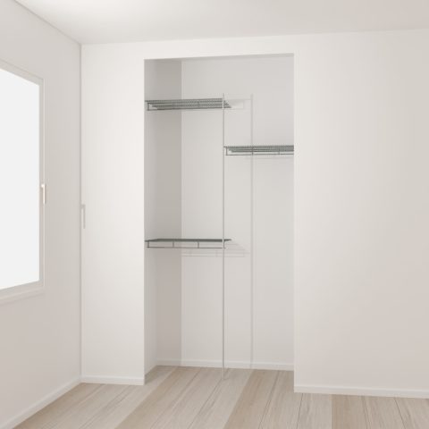 Wire Wardrobe Shelves - Ventilated - Affordable Kitset DIY